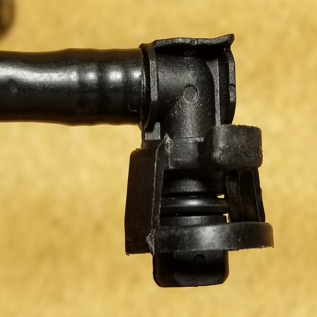 LAND ROVER EXPANSION TANK TO ENGINE HOSE DISCOVERY DEFENDER 20 ON ...