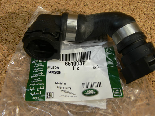 GENUINE LAND ROVER WATER PUMP HOSE RANGE ROVER 03-09 3.0L DIESEL ...
