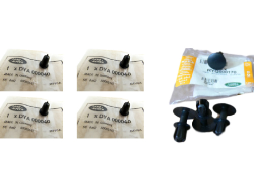 GENUINE LAND ROVER CLIPS D PILLAR RANGE ROVER SPORT 05-09 10-13 SET OF ...