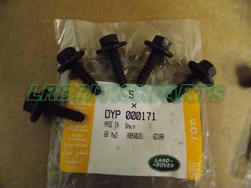 GENUINE LAND ROVER UNDERTRAY SCREW RANGE ROVER 06-09 10-12 NEW SET OF ...