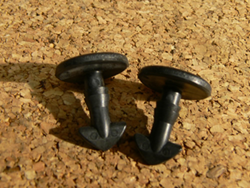 GENUINE LAND ROVER FRONT TOWING COVER CLIP SET RANGE ROVER SPORT 05-09 ...