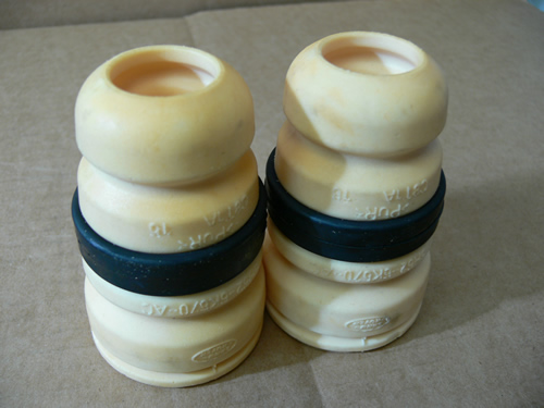 GENUINE LAND ROVER REAR SHOCK ABSORBER BUMPER LR2 SET OF 2 OEM NEW ...