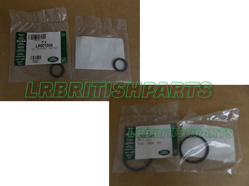 LAND ROVER ENGINE BLOCK AND WATER BY-PASS TUBE O'RING LR2 SET LR001504 ...