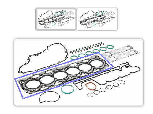 GENUINE LAND ROVER CYLINDER HEAD GASKET LR2 3.2L PETROL NEW OEM ...