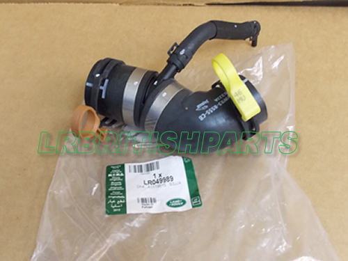 GENUINE LAND ROVER THERMOSTAT WATER OUTLET 5.0L V8 PETROL NEW LR049989 ...