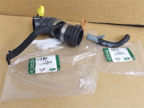 GENUINE LAND ROVER THERMOSTAT WATER OUTLET 5.0L V8 PETROL NEW LR049989 ...