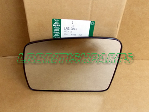 GENUINE LAND ROVER MIRROR GLASS FLAT RANGE ROVER SPORT 05-09 LR2 LR3 LH ...