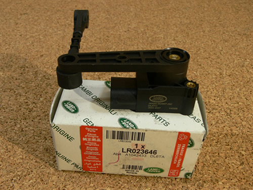 GENUINE LAND ROVER FRONT SUSPENSION HEIGHT SENSOR LR4 LR023646 NEW ...