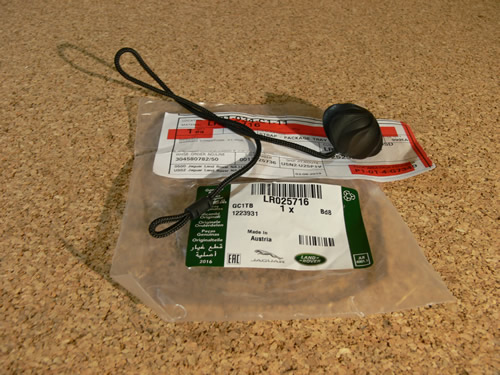 GENUINE LAND ROVER CARGO COVER RETAINING STRAP RANGE ROVER EVOQUE 12-18 ...