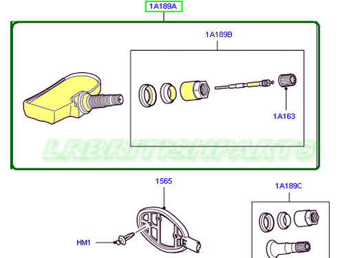 GENUINE LAND ROVER TIRE PRESSURE SENSOR LR2 LR4 RANGE ROVER SPORT 10-13 ...