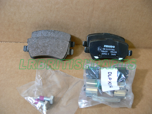 FERODO LAND ROVER REAR BRAKE PADS RANGE ROVER EVOQUE LR2 LR134695 NEW ...