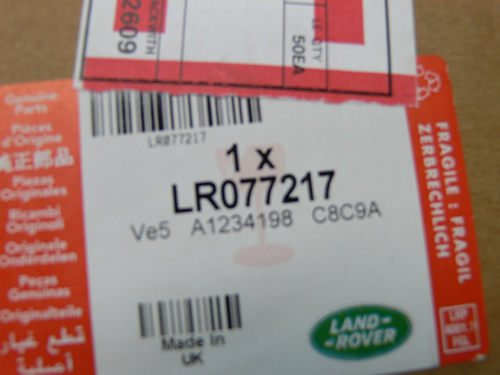 GENUINE LAND ROVER FINISHER A PILLAR BLACK RANGE ROVER EVOQUE RH NEW ...
