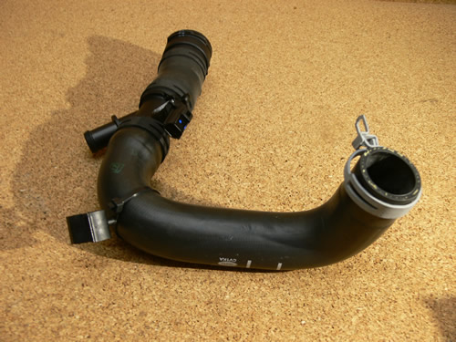 GENUINE LAND ROVER RADIATOR BOTTOM HOSE LR4 3.0L SC V6 LR050855 NEW ...
