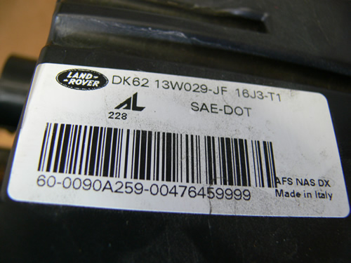 GENUINE LAND ROVER HEADLAMP RANGE ROVER SPORT 2014 ONWARD RH OEM NEW ...