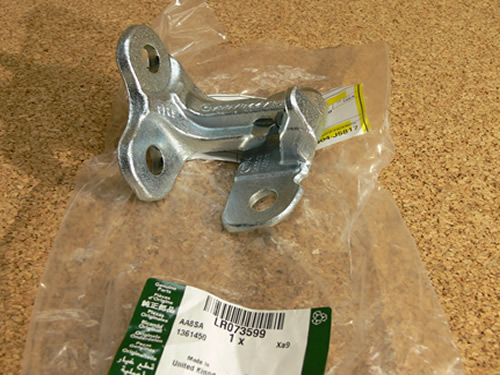 GENUINE LAND ROVER UPPER DOOR HINGE SPORT RANGE ROVER DISCOVERY VELAR ...