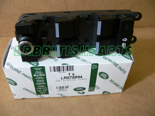 LAND ROVER WINDOW SWITCH DRIVERS SIDE RANGE ROVER 13' SPORT 14' OEM NEW ...