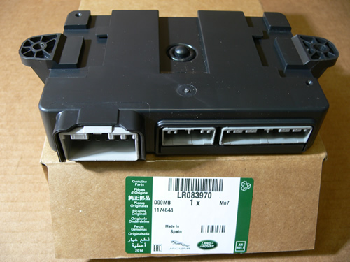 GENUINE LAND ROVER KEYLESS START MODULE ANTI THEFT ALARM NEW OEM ...