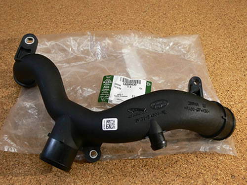 GENUINE LAND ROVER THERMOSTAT WATER CONNECTOR TOP HOSE RANGE ROVER 13 ...