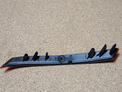 LAND ROVER REFLECTOR REAR BUMPER LIGHT LH RANGE ROVER VELAR LR093436 ...