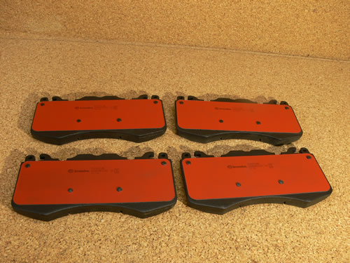 LAND ROVER FRONT BRAKE PADS DEFENDER 20 ON DISCOVERY 17 ON RANGE ROVER ...