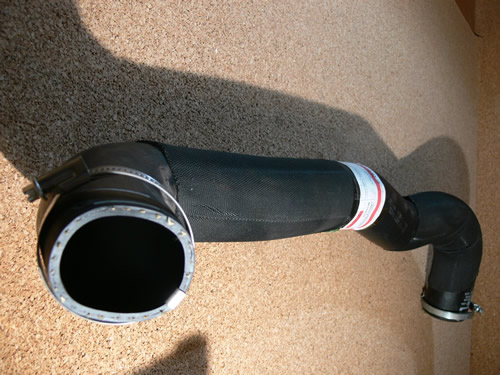 GENUINE LAND ROVER INTERCOOLER HOSE LR3 LR4 RANGE ROVER SPORT 05-09 ...