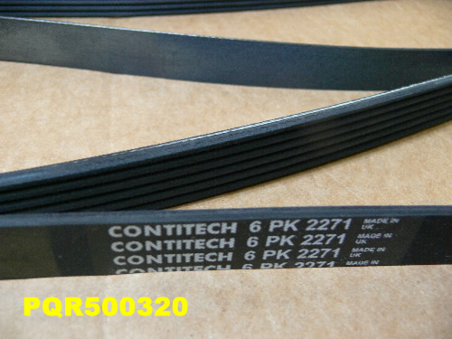 LAND ROVER PRIMARY & SECONDARY BELT RANGE ROVER 06-09 4.2 PQR500320 ...