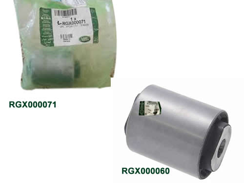 GENUINE LAND ROVER REAR CONTROL ARM LOWER BUSHING SET RANGE ROVER 03-12 ...