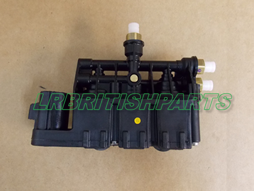 GENUINE LAND ROVER AIR SUSPENSION VALVE BLOCK FRONT LR3 RANGE ROVER ...