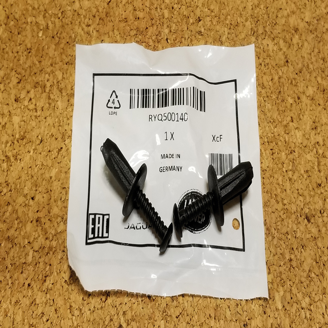 GENUINE LAND ROVER PIN GRILLE FRONT BUMPER RANGE ROVER RANGE ROVER ...