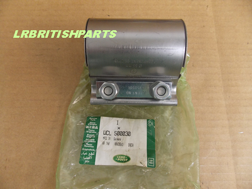 LAND ROVER EXHAUST SYSTEM CLAMP LR3 LR4 RANGE ROVER 4.4 SPOR WCL500040 ...